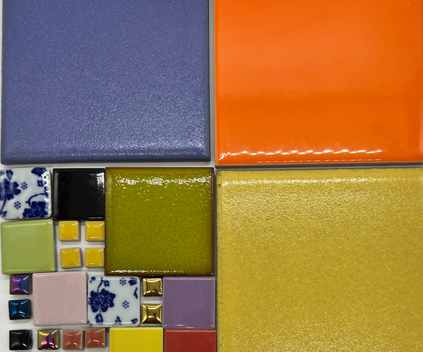 Ceramic Square Tiles – 19 Mosaics