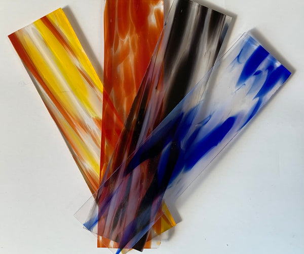 Stained Glass Strips – 19 Mosaics