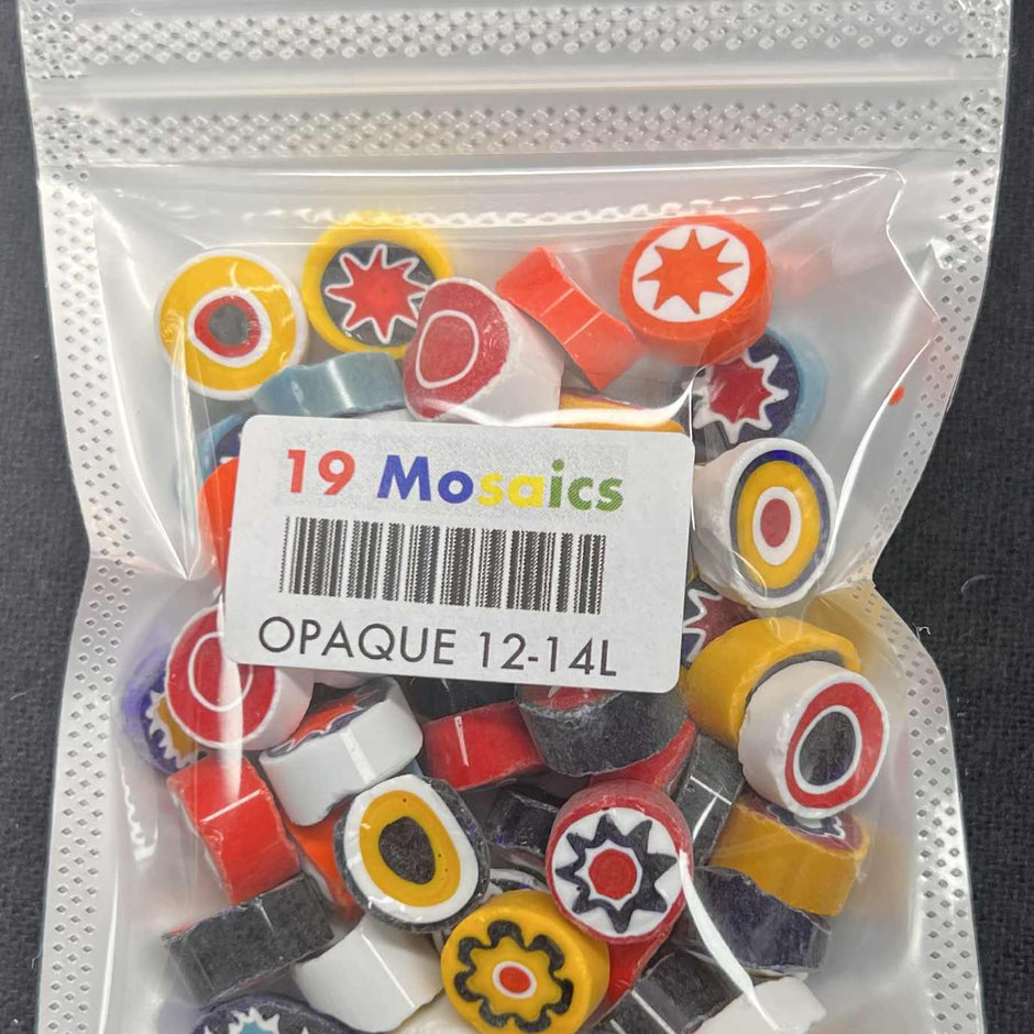 Opaque 12-14mm – 19 Mosaics
